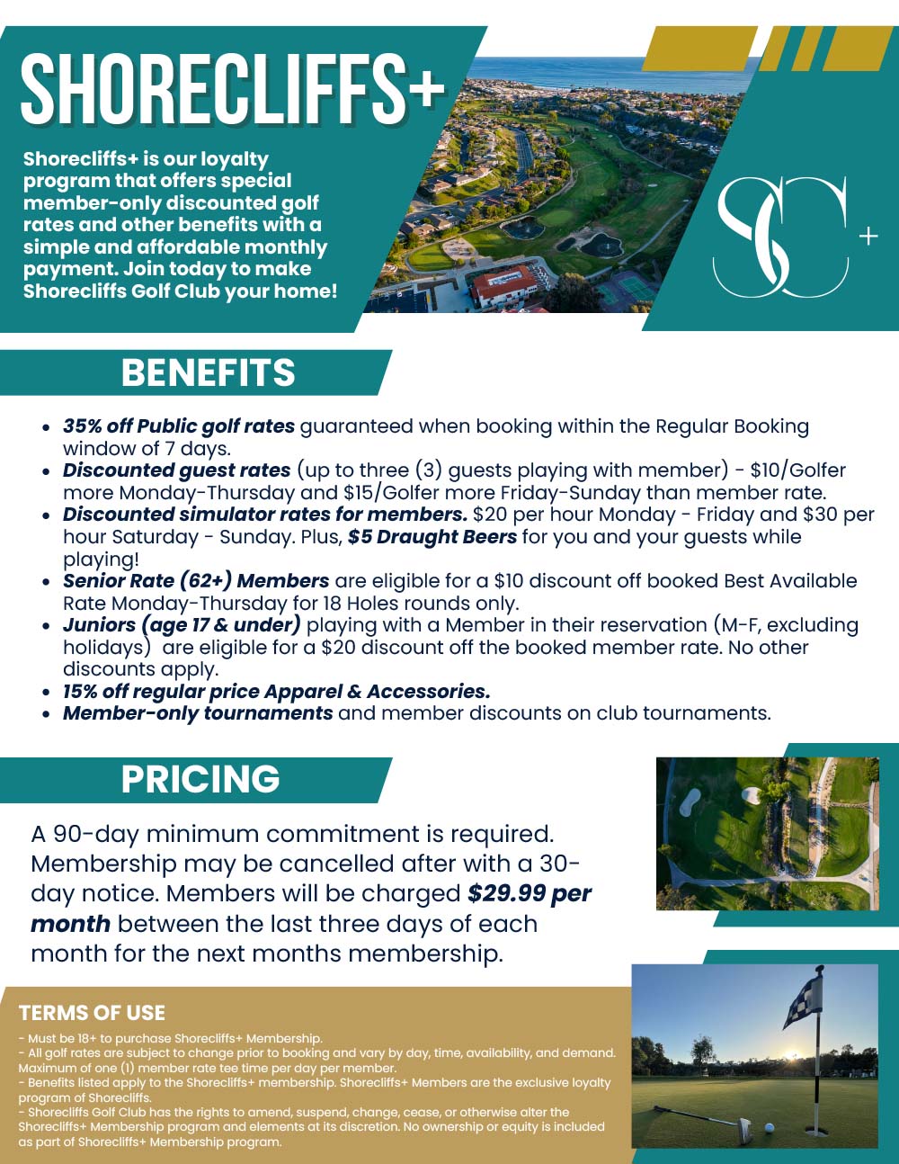 Shorecliffs+ - Shorecliffs Golf Club