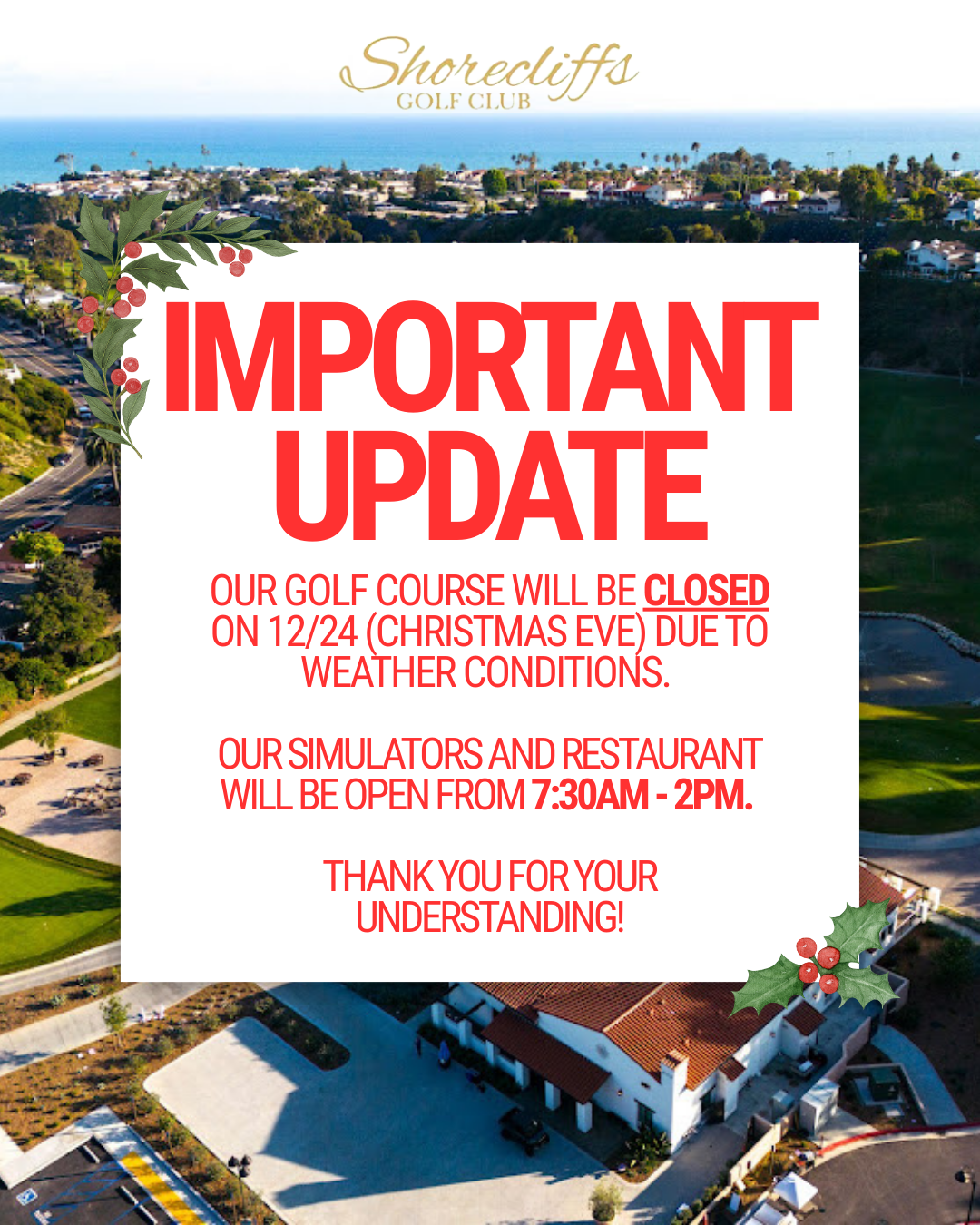 Welcome to Shorecliffs Golf Club - Shorecliffs Golf Club